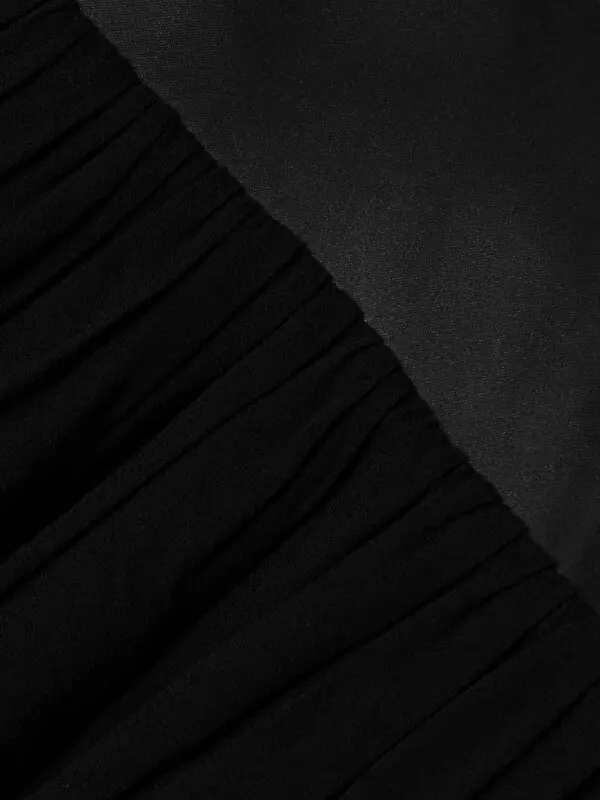 Posse Solene Strapless Maxi Dress - Black