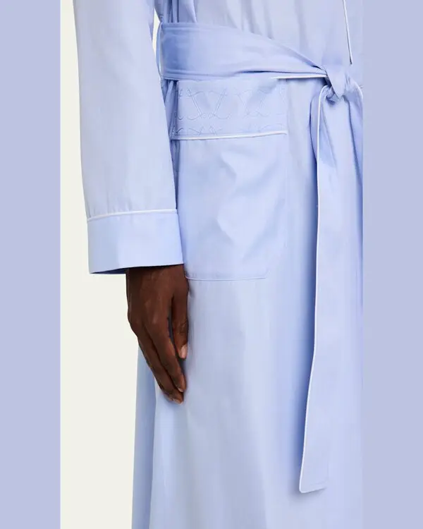 Zimmerli Woven Sea Island Cotton Robe