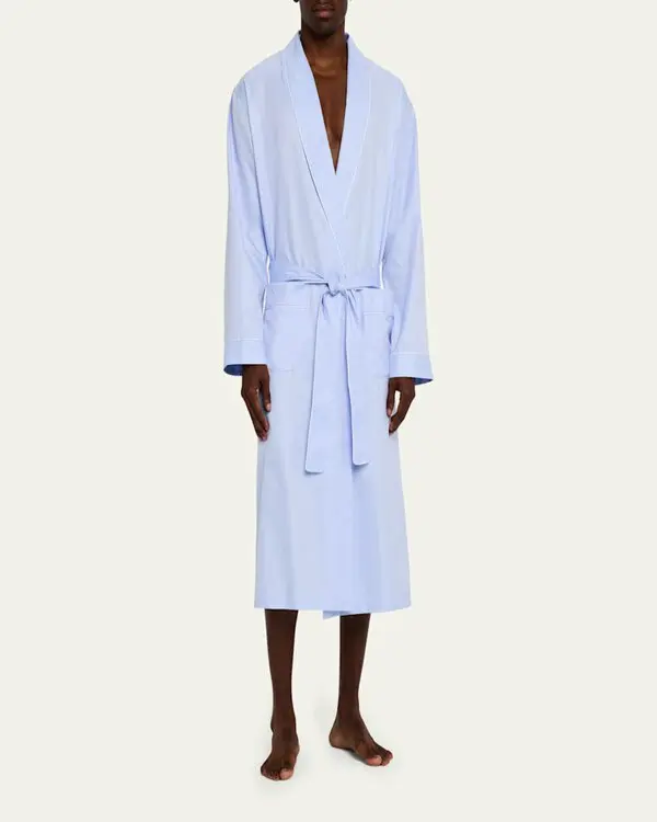 Zimmerli Woven Sea Island Cotton Robe