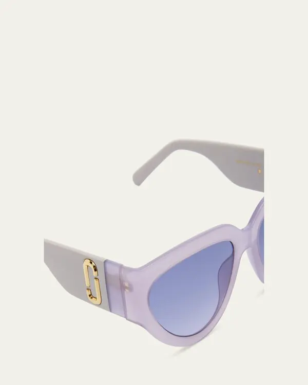 Marc Jacobs J Marc Logo Cat-eye Sunglasses