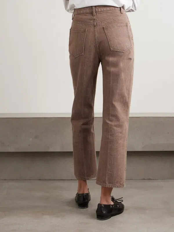 Ossou Drift High-rise Straight-leg Jeans