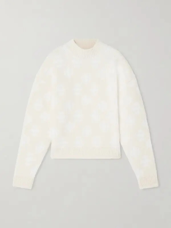 Aztech Mountain Oversized Jacquard-knit Wool-blend Sweater - Multi