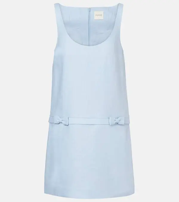 Posse Harper Linen Mini Dress