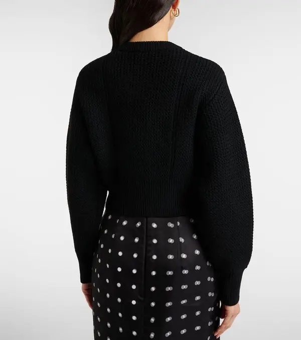 EMILIA WICKSTEAD Albert Wool Cardigan