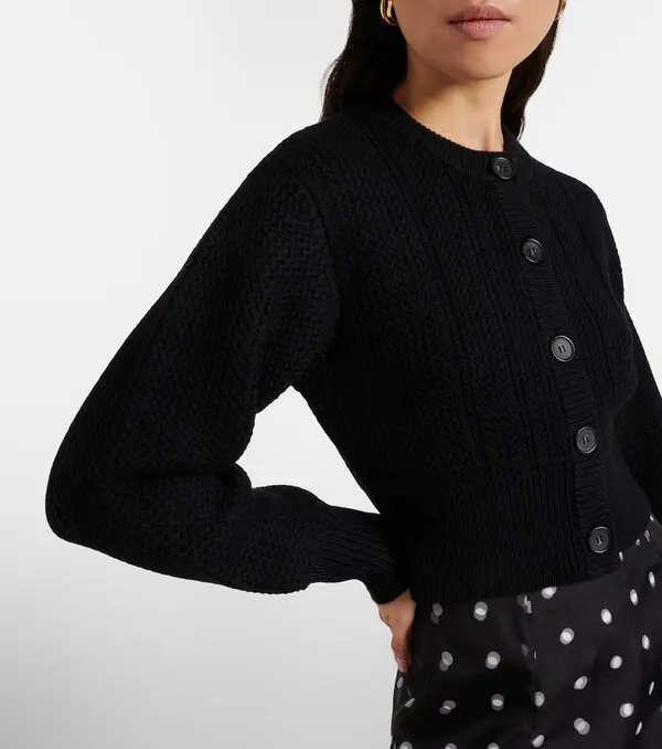 EMILIA WICKSTEAD Albert Wool Cardigan