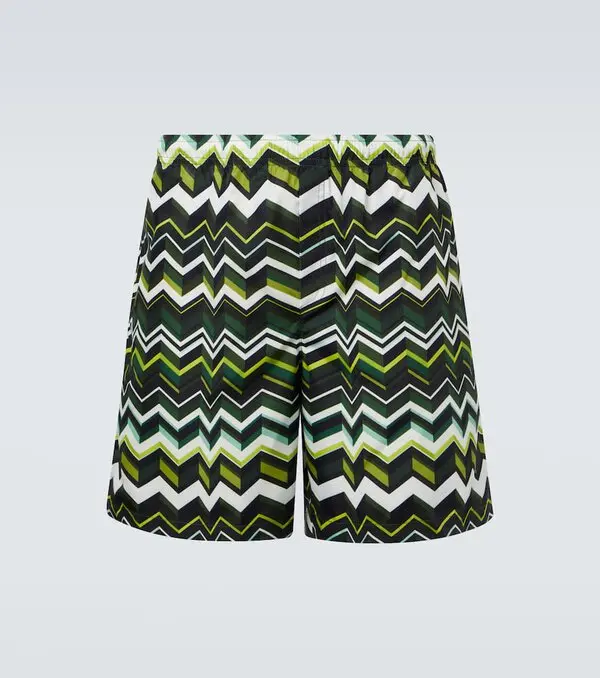Missoni Zigzag Swim Trunks - Multicoloured