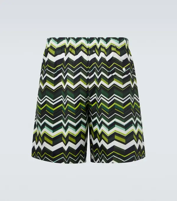 Missoni Zigzag Swim Trunks