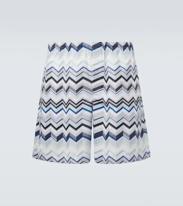 Missoni Zigzag Swim Trunks - Multicoloured