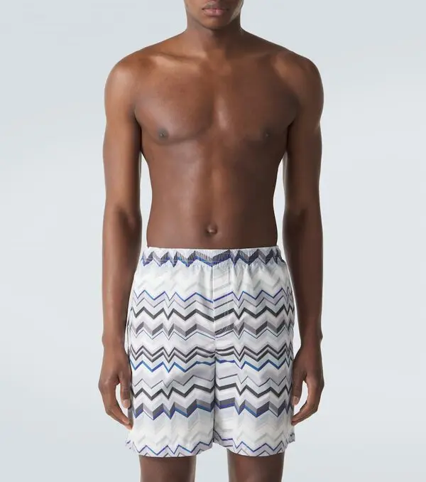 Missoni Zigzag Swim Trunks