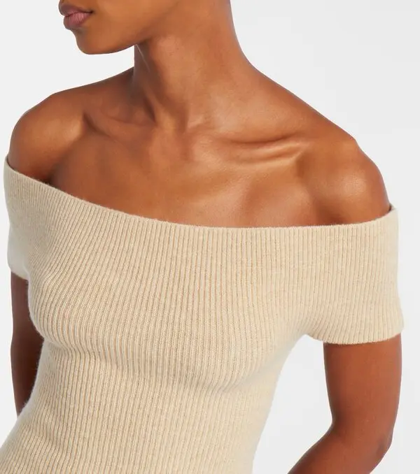 Extreme Cashmere N°381 Libra Cashmere-blend Top