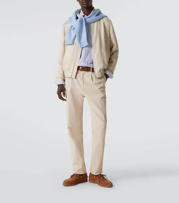 Kiton Striped Cotton Shirt