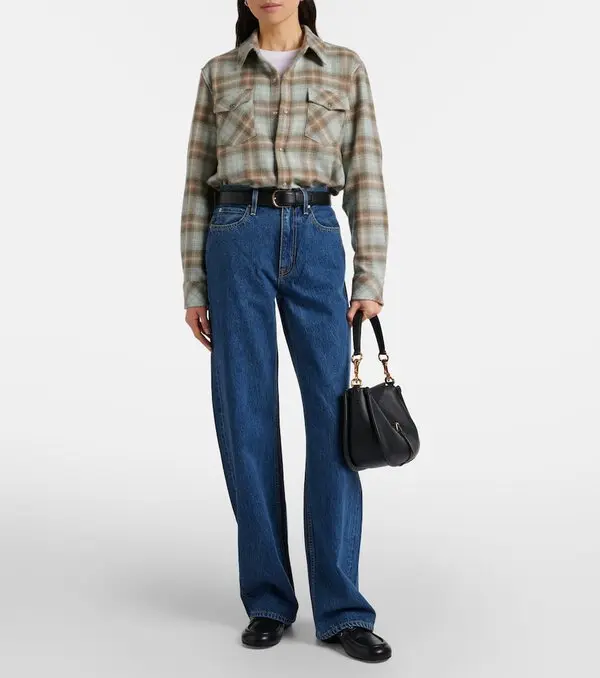 SLVRLAKE Cassie Wide-leg Jeans