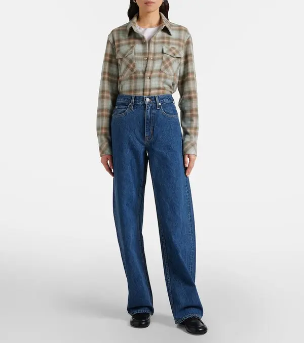 SLVRLAKE Cassie Wide-leg Jeans