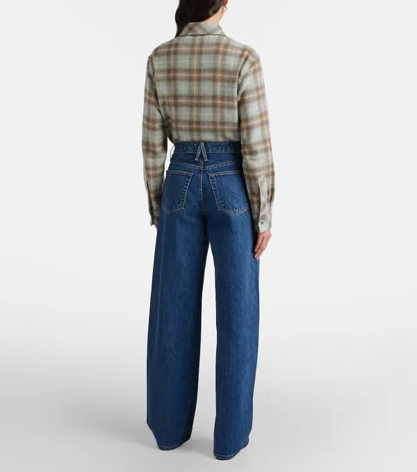 SLVRLAKE Cassie Wide-leg Jeans