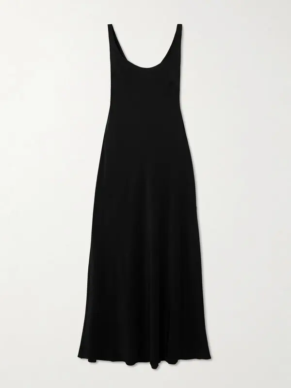 Matteau Silk Crepe De Chine Midi Dress