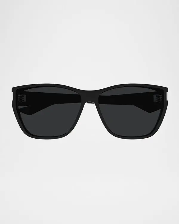 Saint Laurent Bio Injection Cat-eye Sunglasses - Black