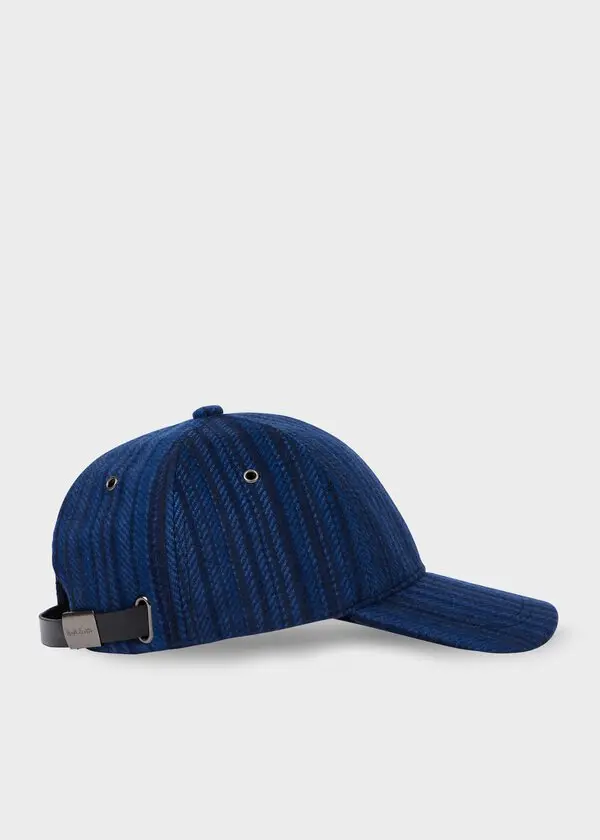 Paul Smith Wool Cap With Signature Stripe