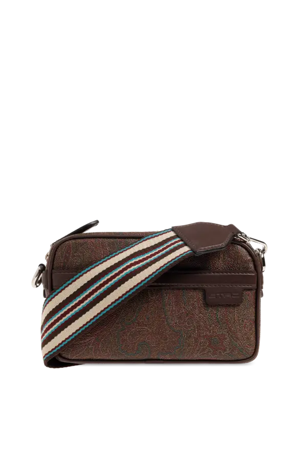 Etro Patterned Shoulder Bag - Brown