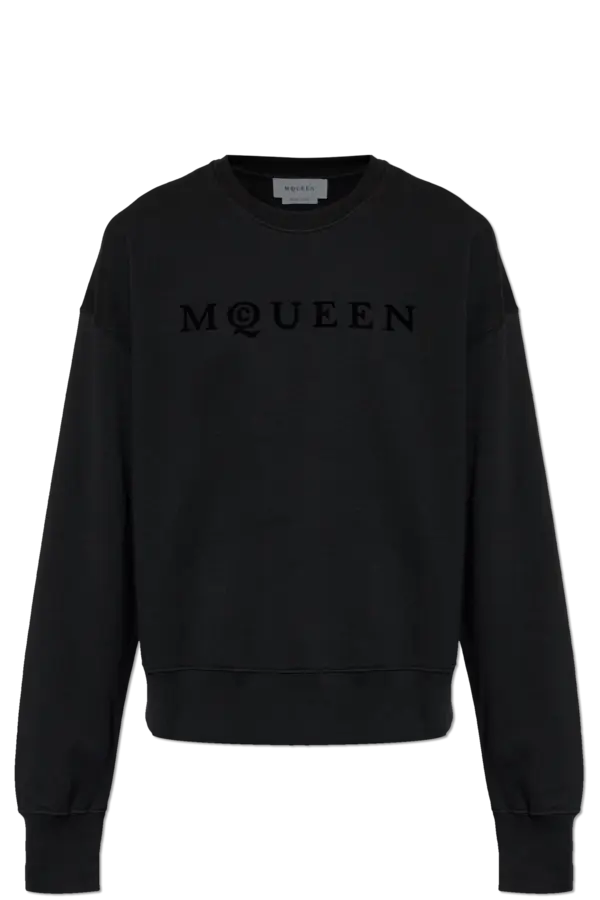 Alexander McQueen Logo Sweatshirt - Black
