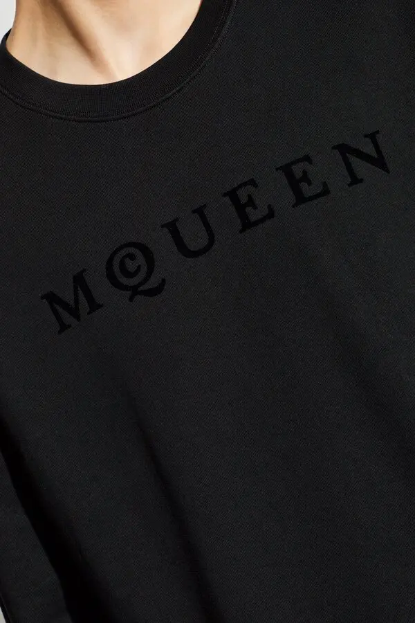 Alexander McQueen Logo Sweatshirt - Black