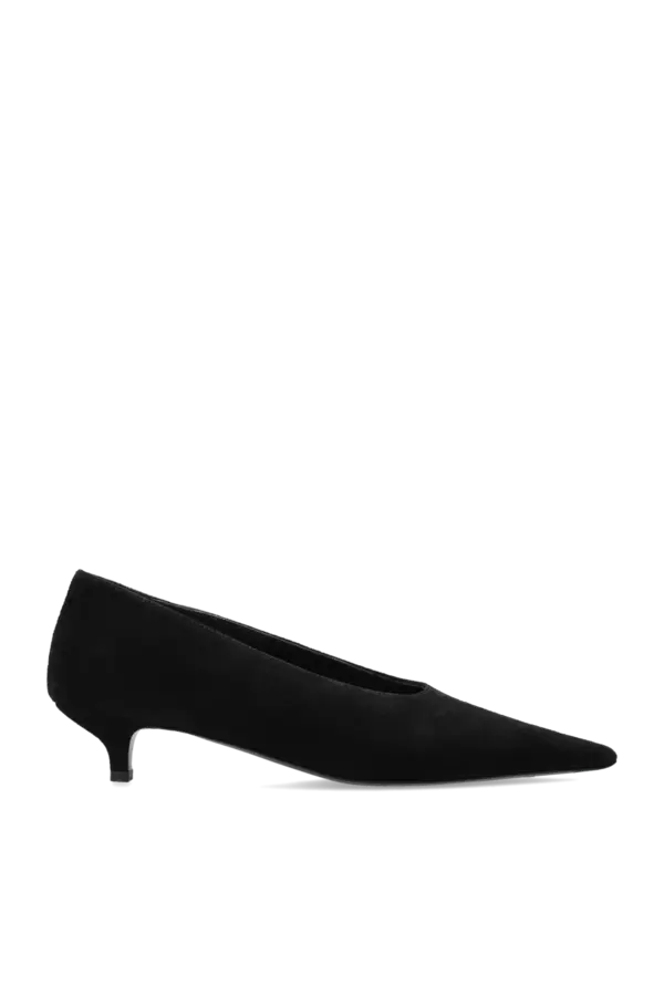 TOTEME Suede Kitten Heel Shoes