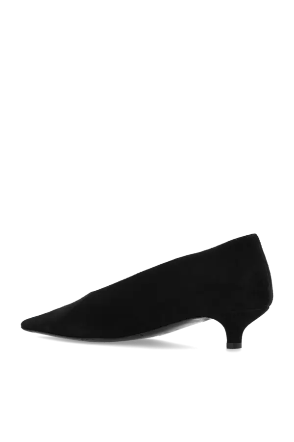 TOTEME Suede Kitten Heel Shoes
