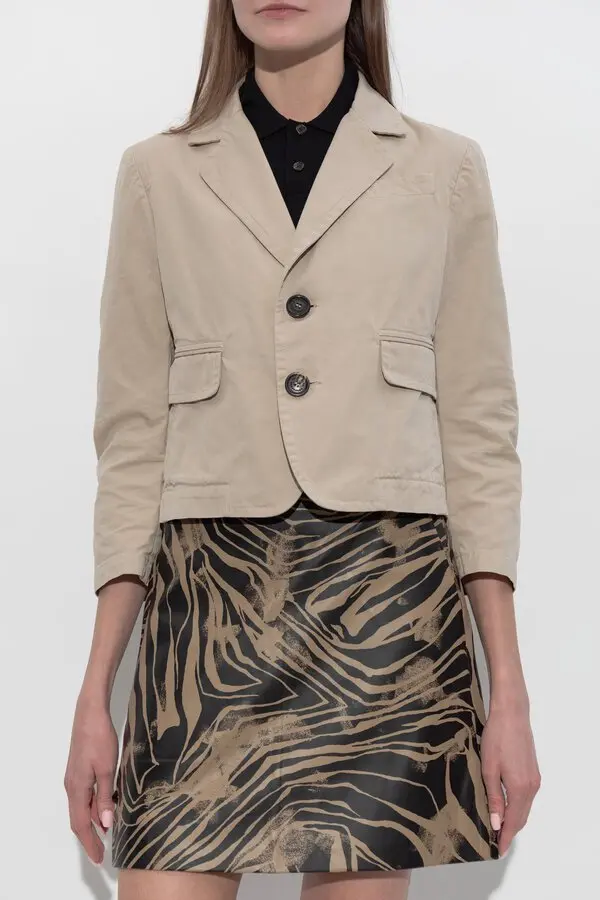 Dsquared2 Cotton Blazer - Beige