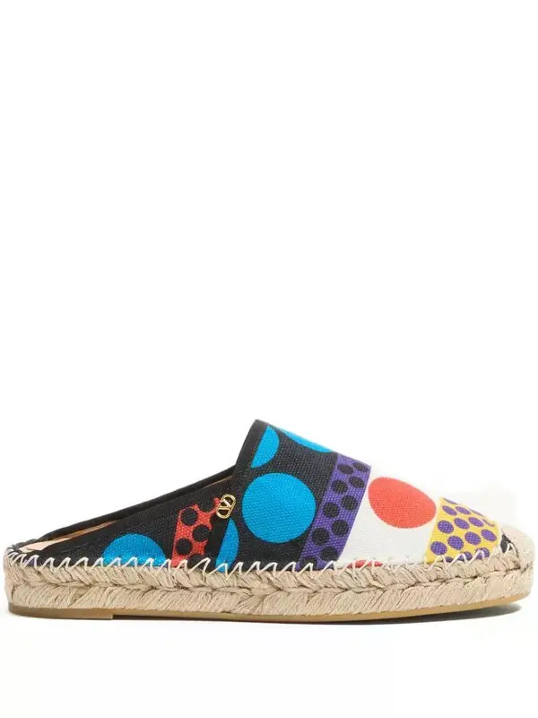 Valentino Garavani Vlogo Patterned Espadrilles