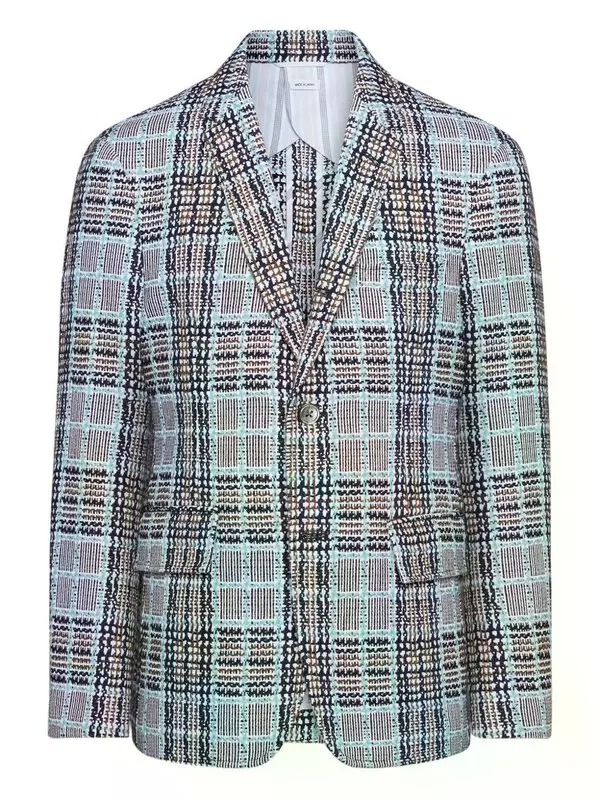 Thom Browne Plaid-patterned Blazer