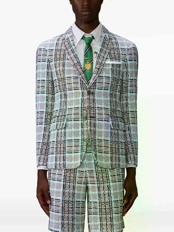 Thom Browne Plaid-patterned Blazer