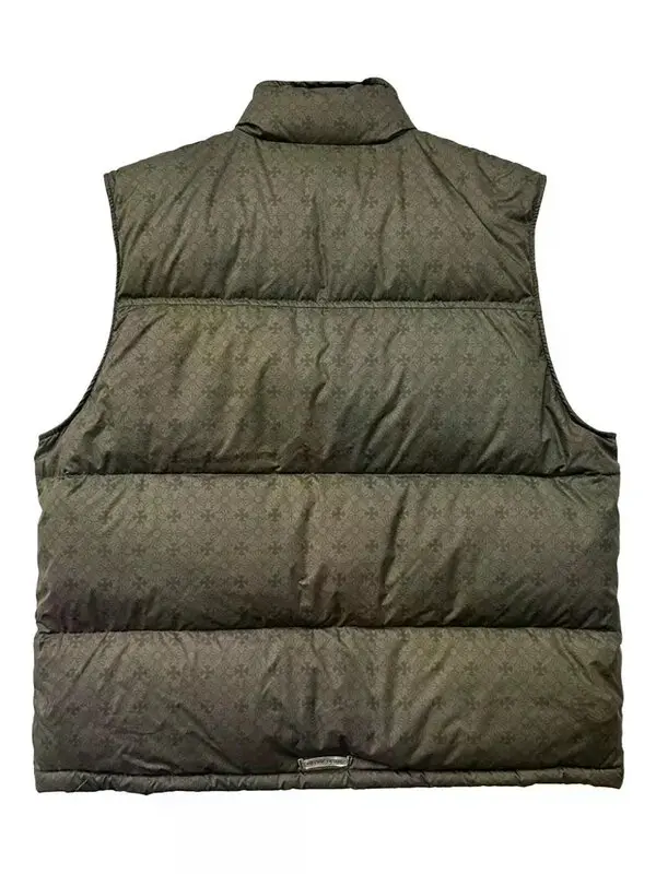 Chrome Hearts Monogram Pattern Padded Gilet