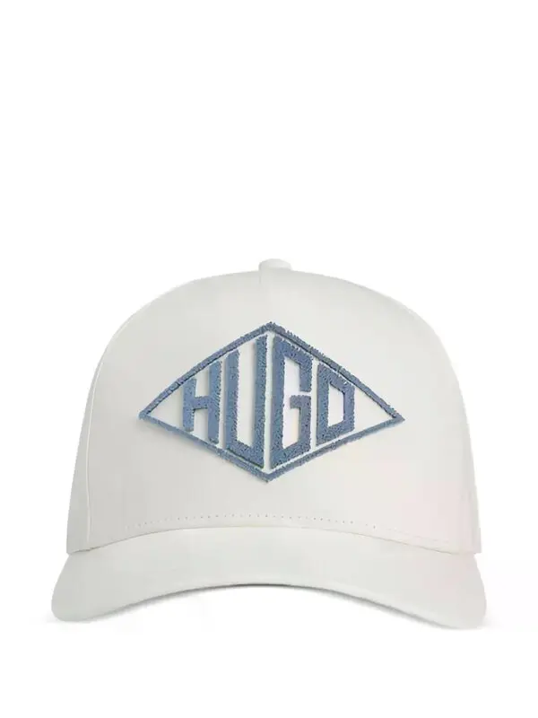 Hugo Logo-plaque Marsel-geo Cap - White