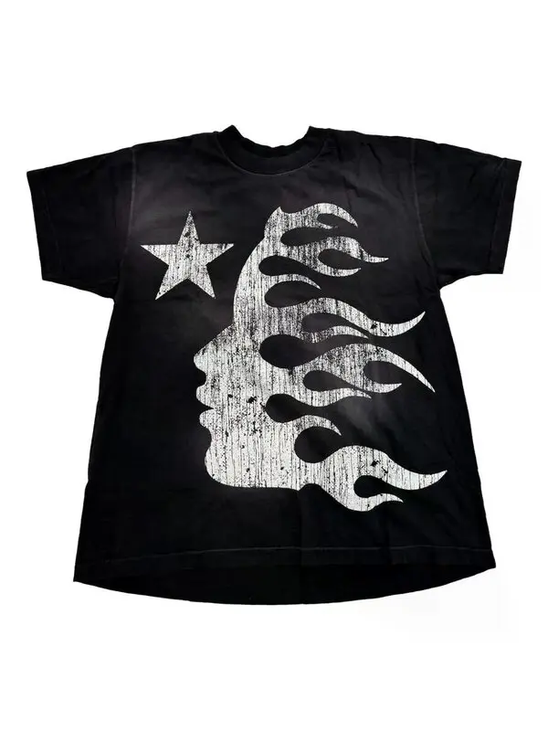 HELLSTAR Star Graphic T-shirt - Black