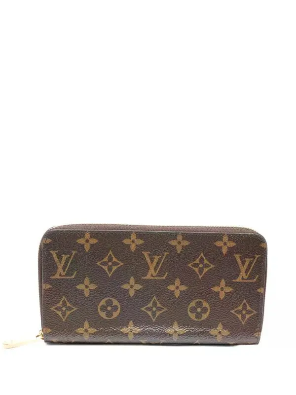 LOUIS VUITTON 2021-2025 Monogram-pattern Wallet - Brown