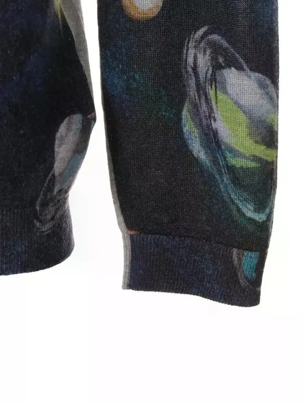 LOUIS VUITTON Galaxy-print Sweater