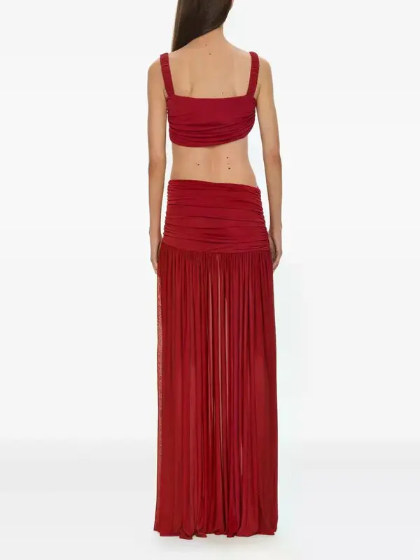 Christopher Esber Orion Separation Gown - Red