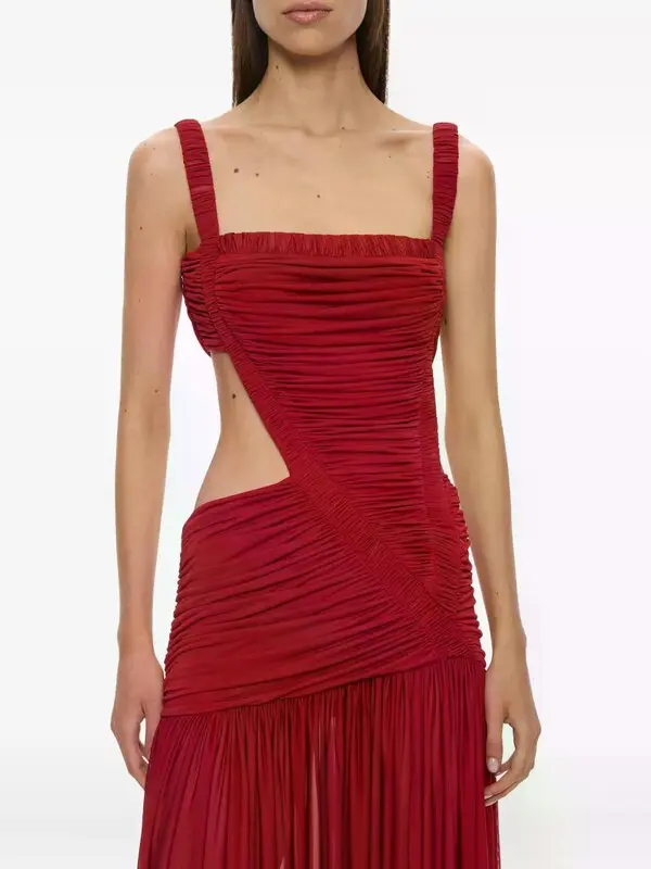 Christopher Esber Orion Separation Gown - Red
