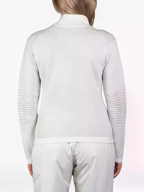 MOORER Half-zip Pullover Sweater