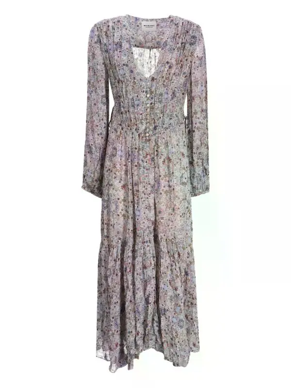 Isabel Marant Floral-pattern Maxi Dress