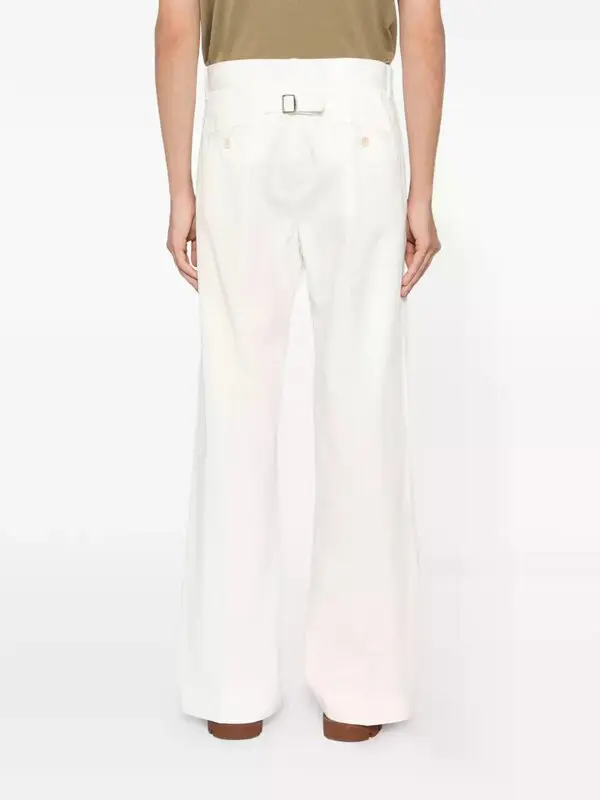 TOM FORD Cotton Wide-leg Trousers