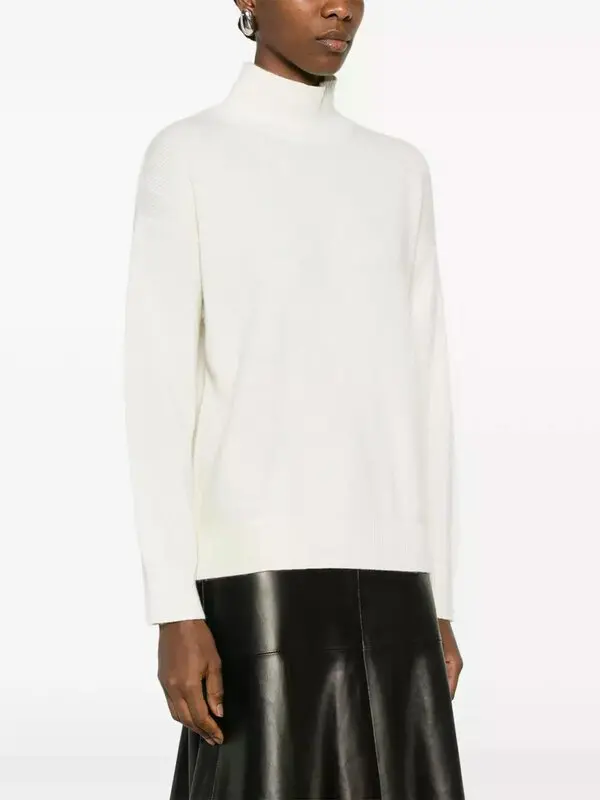 IVORY PARIS Funnel-neck Sweater