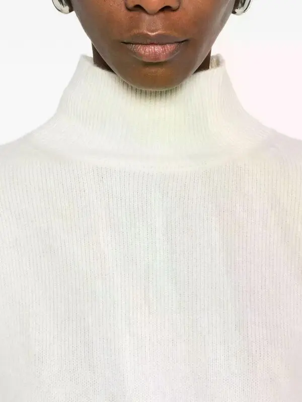 IVORY PARIS Funnel-neck Sweater