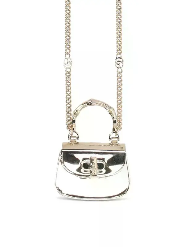 Gucci Bag Pendant Chain Necklace