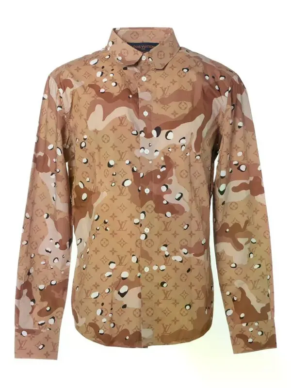 LOUIS VUITTON 2020 Camo Dna Monogram Shirt