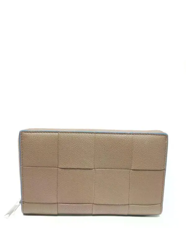 Bottega Veneta 2015-2025s Intrecciato-leather Wallet - Neutrals