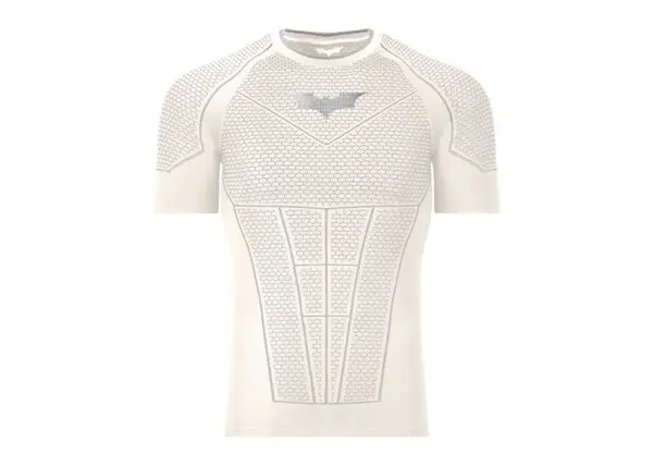 YOUNGLA X Batman Compression Tee Shirt - Off White