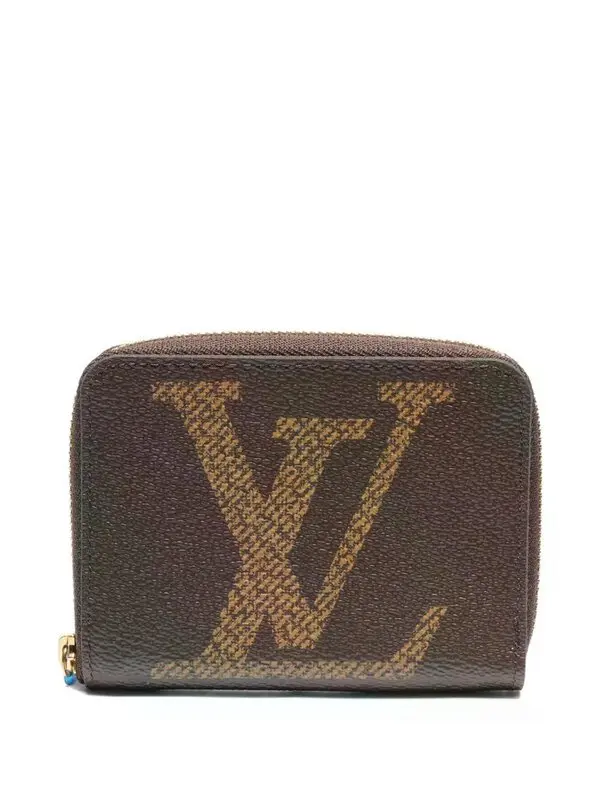 LOUIS VUITTON 2021-2025 Monogram-print Wallet - Brown