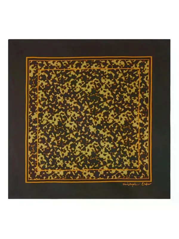 Christopher Esber Bordered Silk Scarf