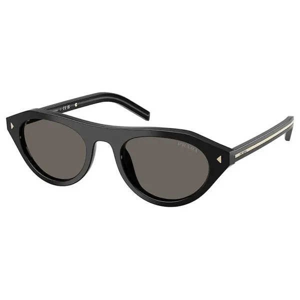 Prada Irregular Sunglasses - Black (pr_b15s_16k731_51mm)