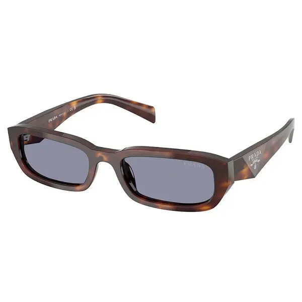 Prada Rectangle Full Rim Sunglasses - Classic Tortoise (pr_b06s_15w03n_53mm)